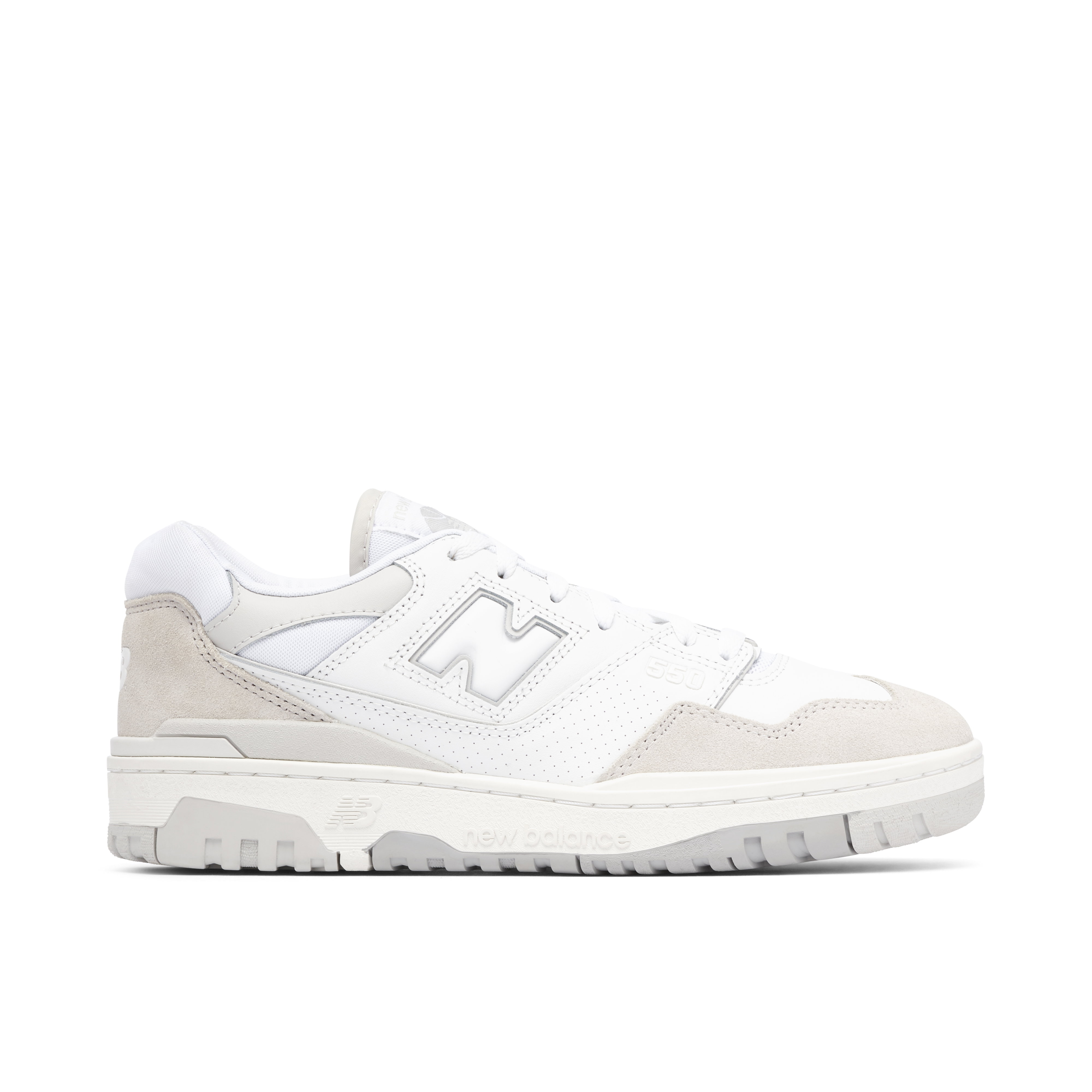 New Balance 550 Grey White Beige | BB550NCB | Laced