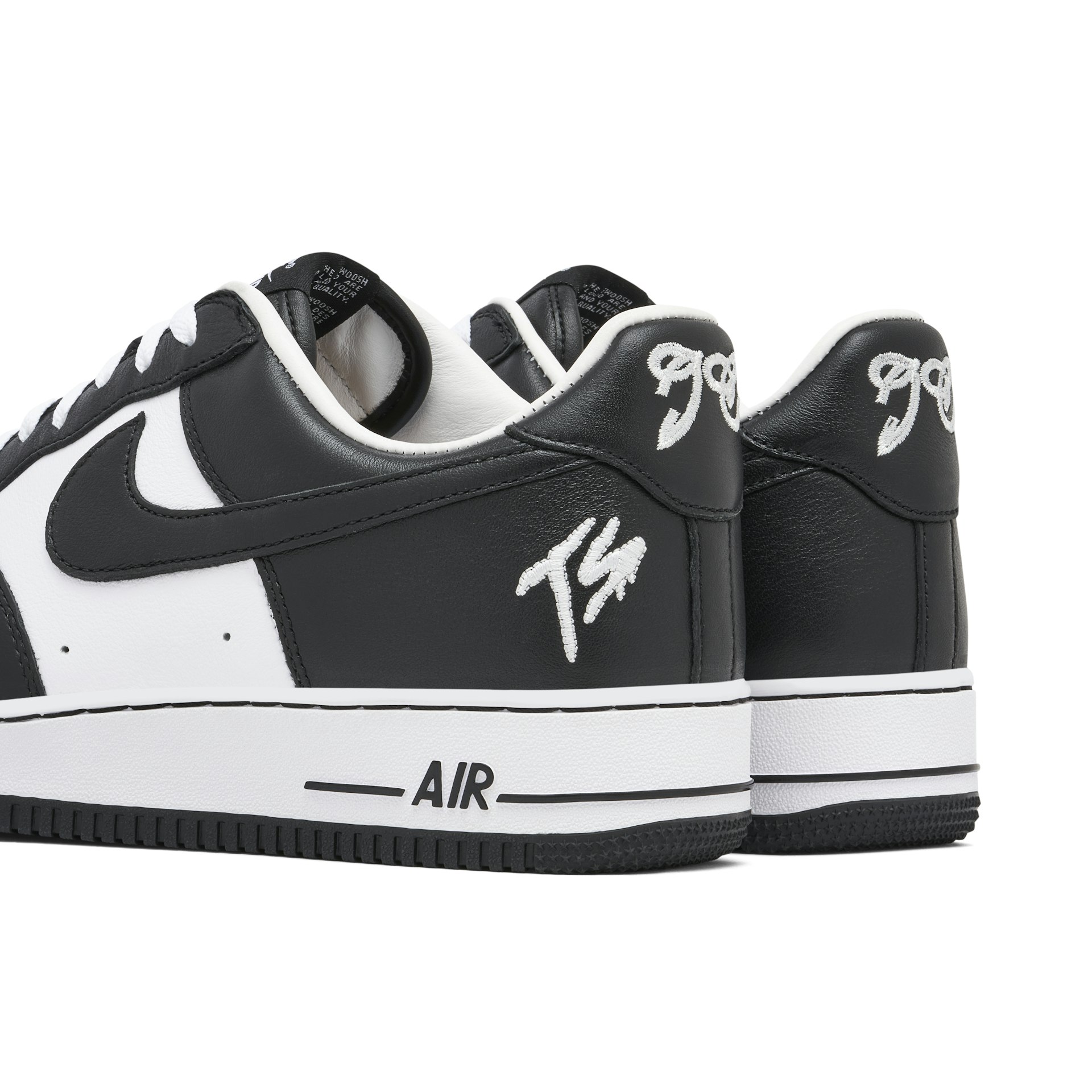 Nike Air Force 1 Low X Terror Squad White Black Fj5756 100 Laced