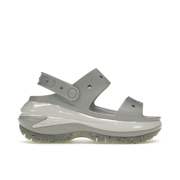 Crocs Mega Crush Sandal Light Grey | 207989-007 | Laced