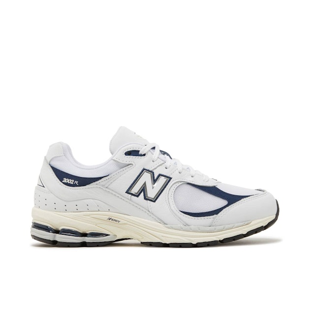New Balance 2002R New Vintage Pack White Navy | M2002RHQ | Laced