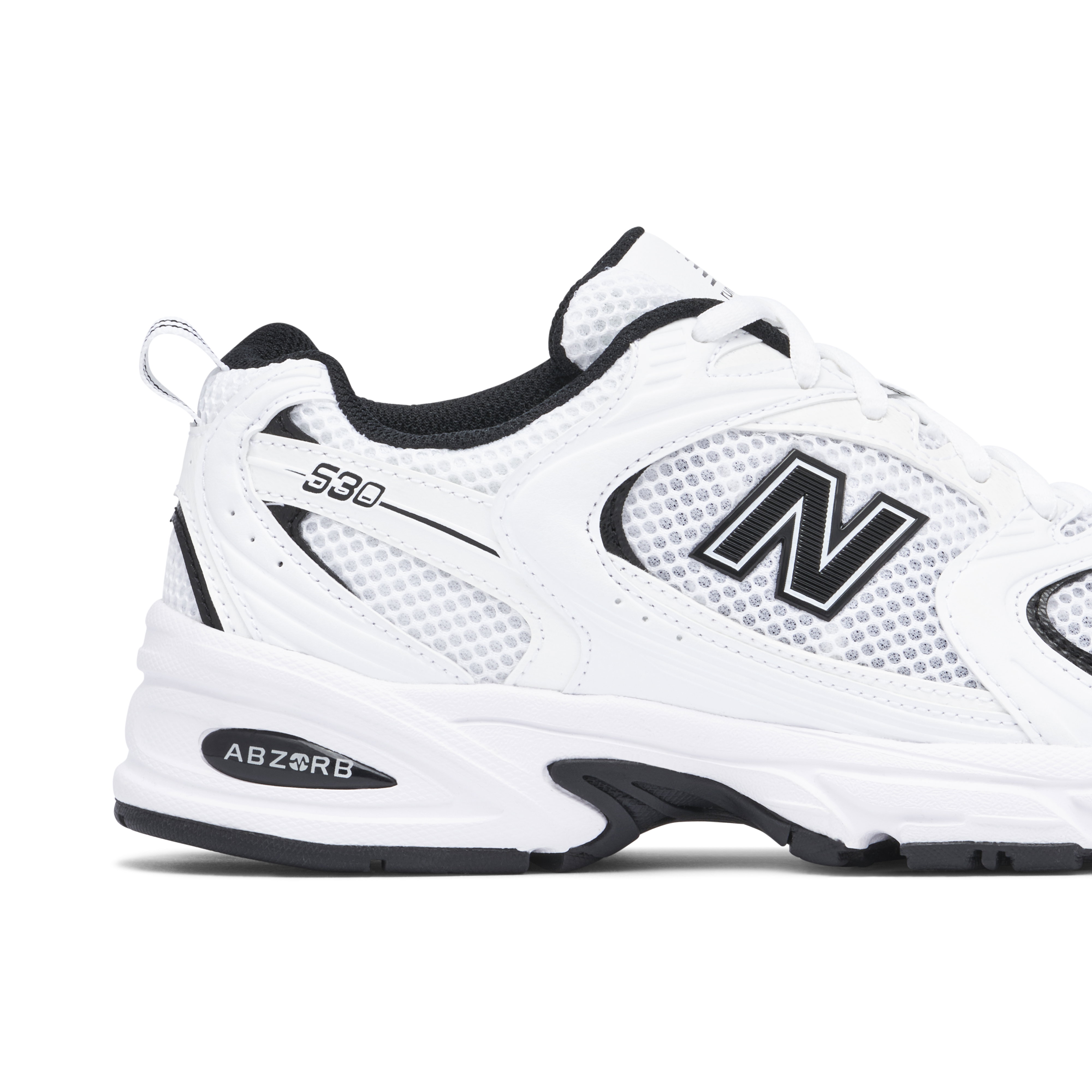 New Balance 530 White Black | MR530EWB | Laced
