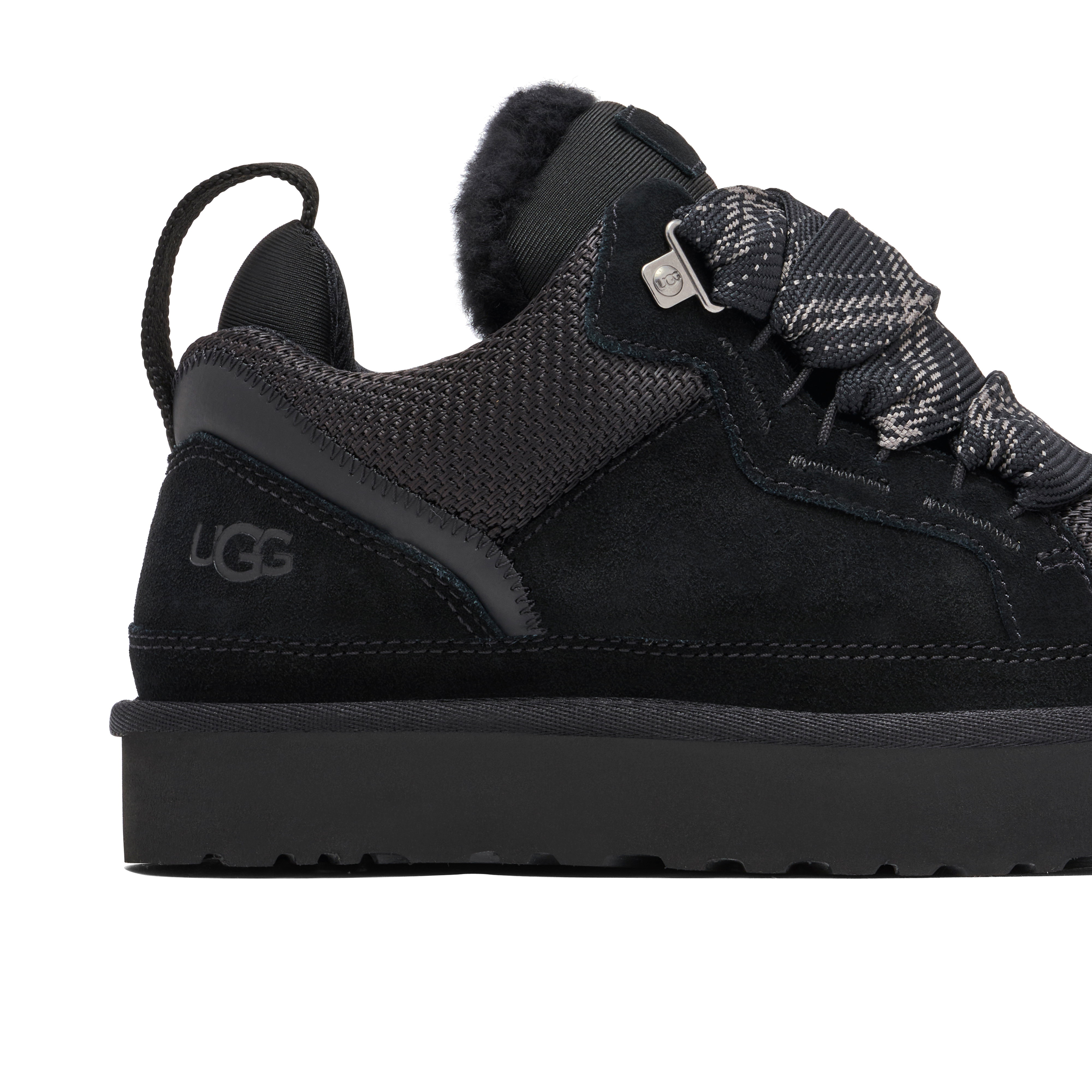 UGG Lowmel Black Womens | 1144032-BLK | Laced