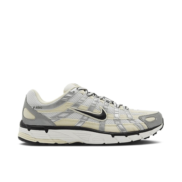Nike P-6000 Coconut Milk Metallic Silver Womens | FV6603-100 | Laced