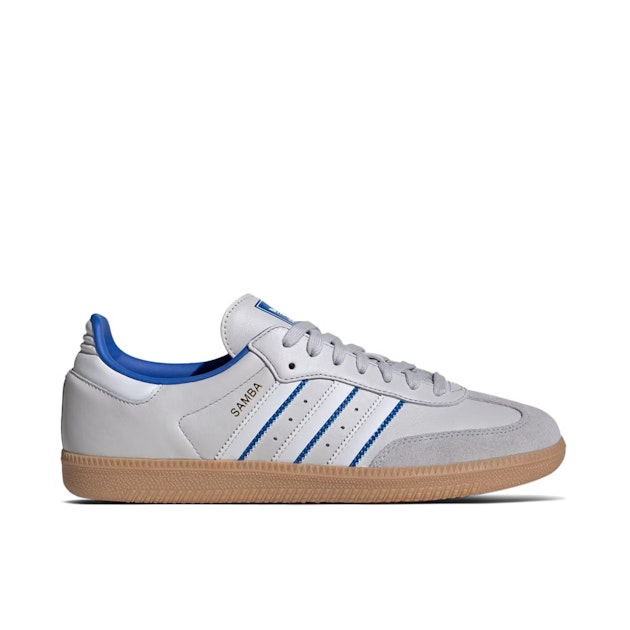 Adidas Samba OG Grey One Blue | ID1478 | Laced
