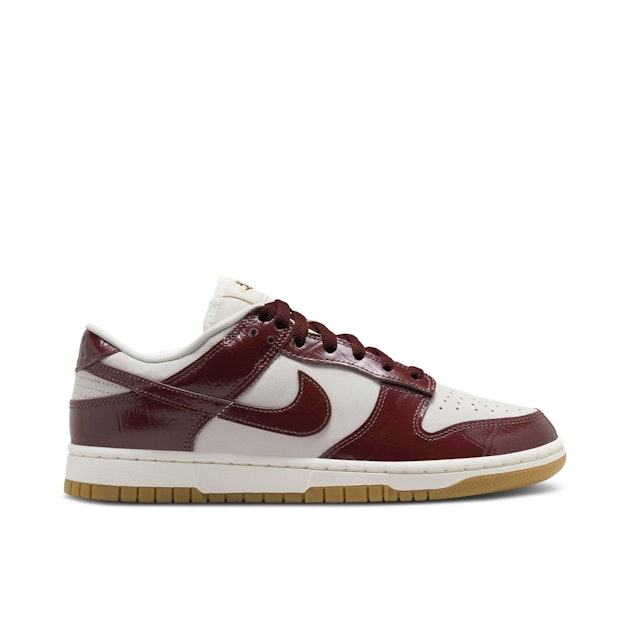 Nike Dunk Low LX Dark Team Red Croc Womens | FJ2260-004 | Laced
