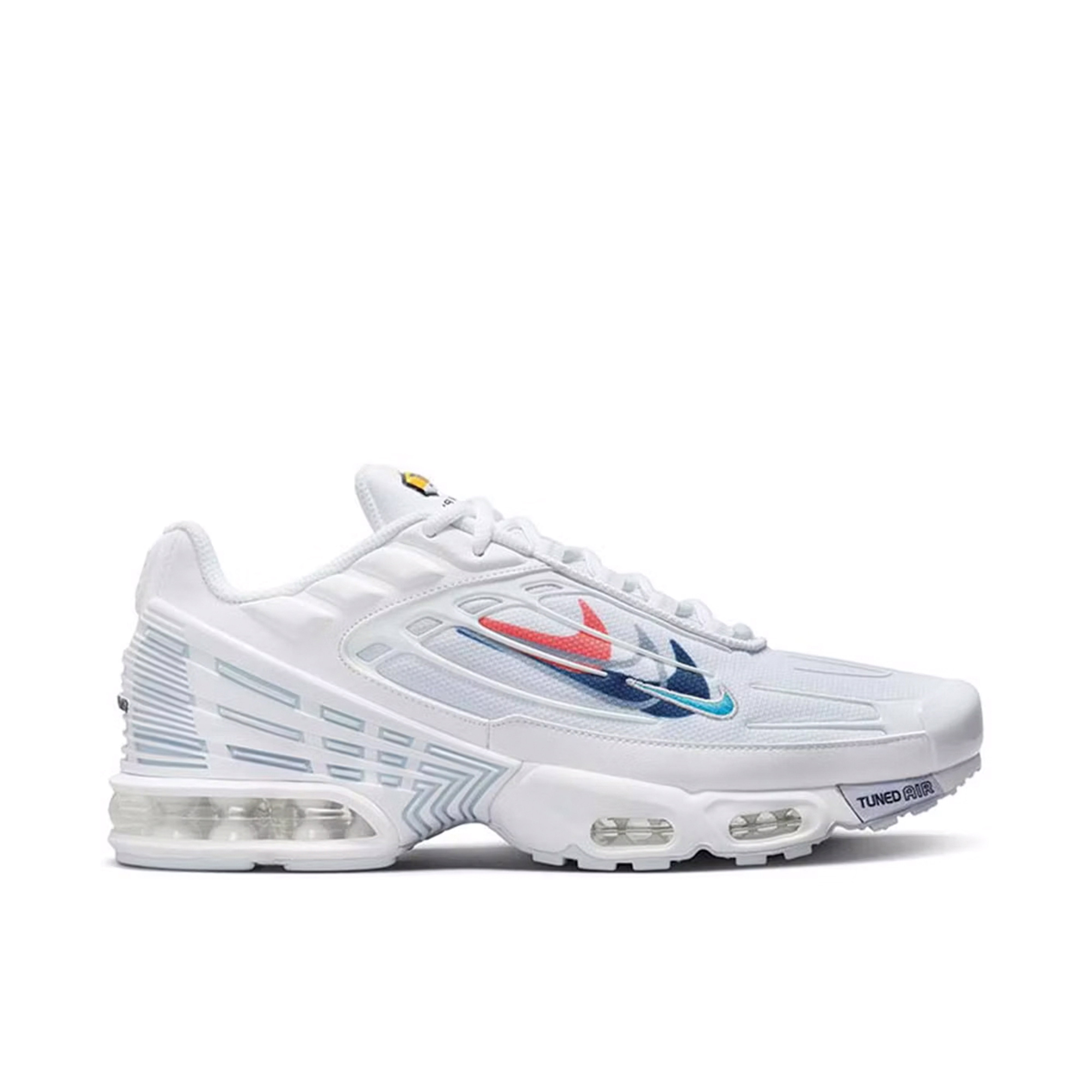 Nike Air Max Plus 3 Multi Swoosh White Midnight Navy | FJ4225-100 | Laced