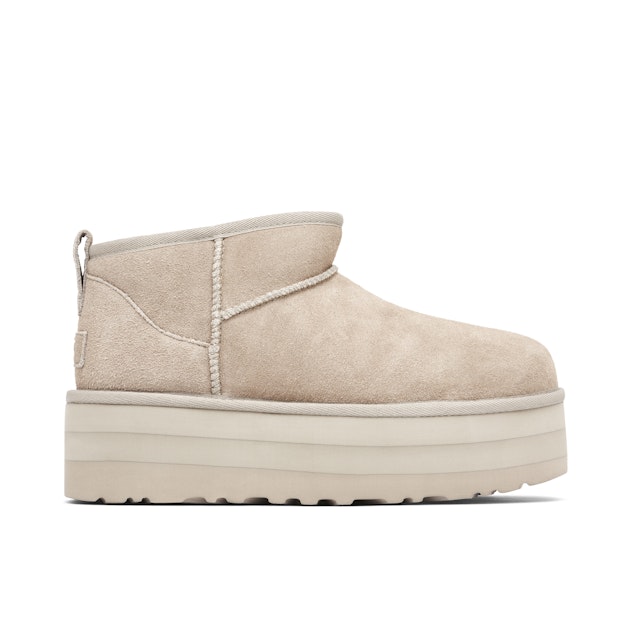 UGG Classic Ultra Mini Platform Goat | 1135092-GOA | Laced