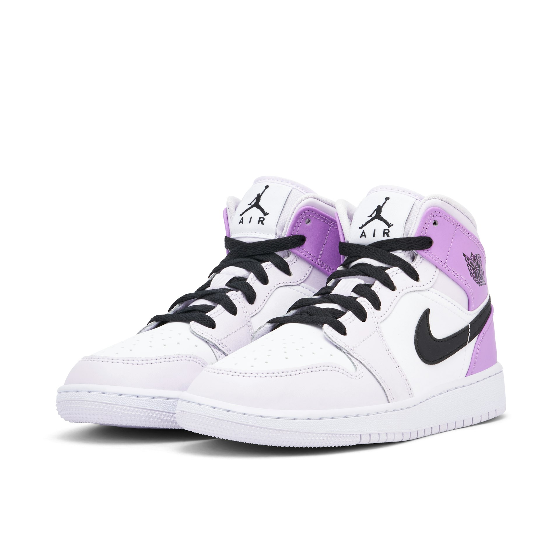 Air Jordan 1 Mid Pink Lavender GS | DQ8423-501 | Laced