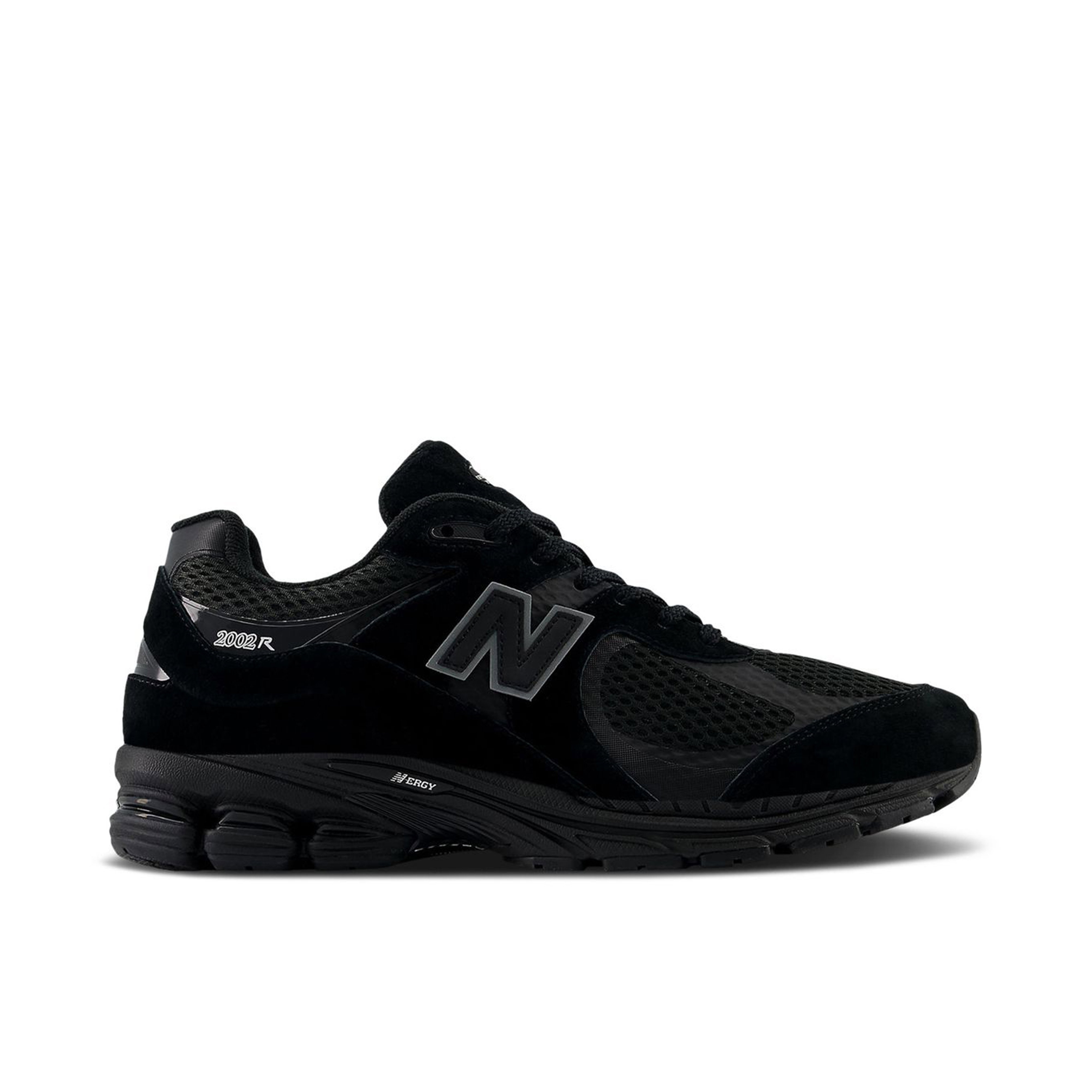 New Balance 2002R Mesh Black Metallic | M2002WB | Laced