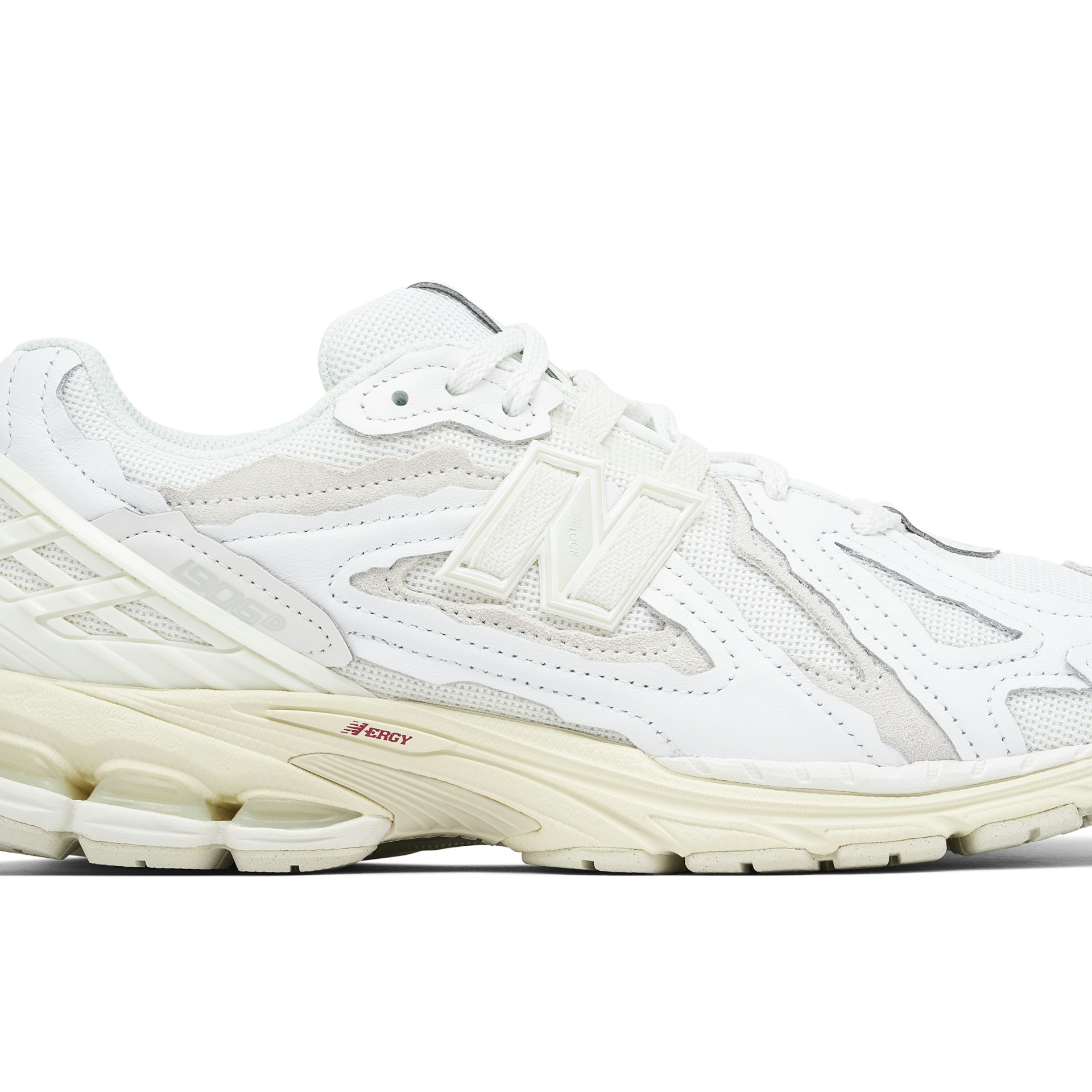 New Balance 1906R Protection Pack Leather Triple White | M1906DE | Laced