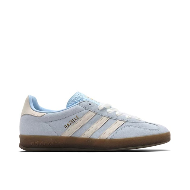 Adidas Gazelle Indoor Clear Sky Off White Womens | JI2717 | Laced