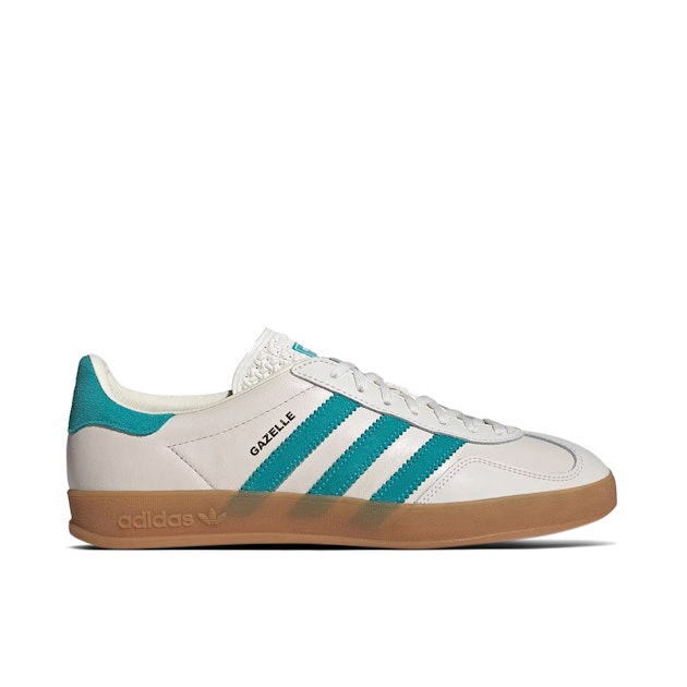 Adidas Gazelle Indoor Turqoise Chalk White | JI2583 | Laced