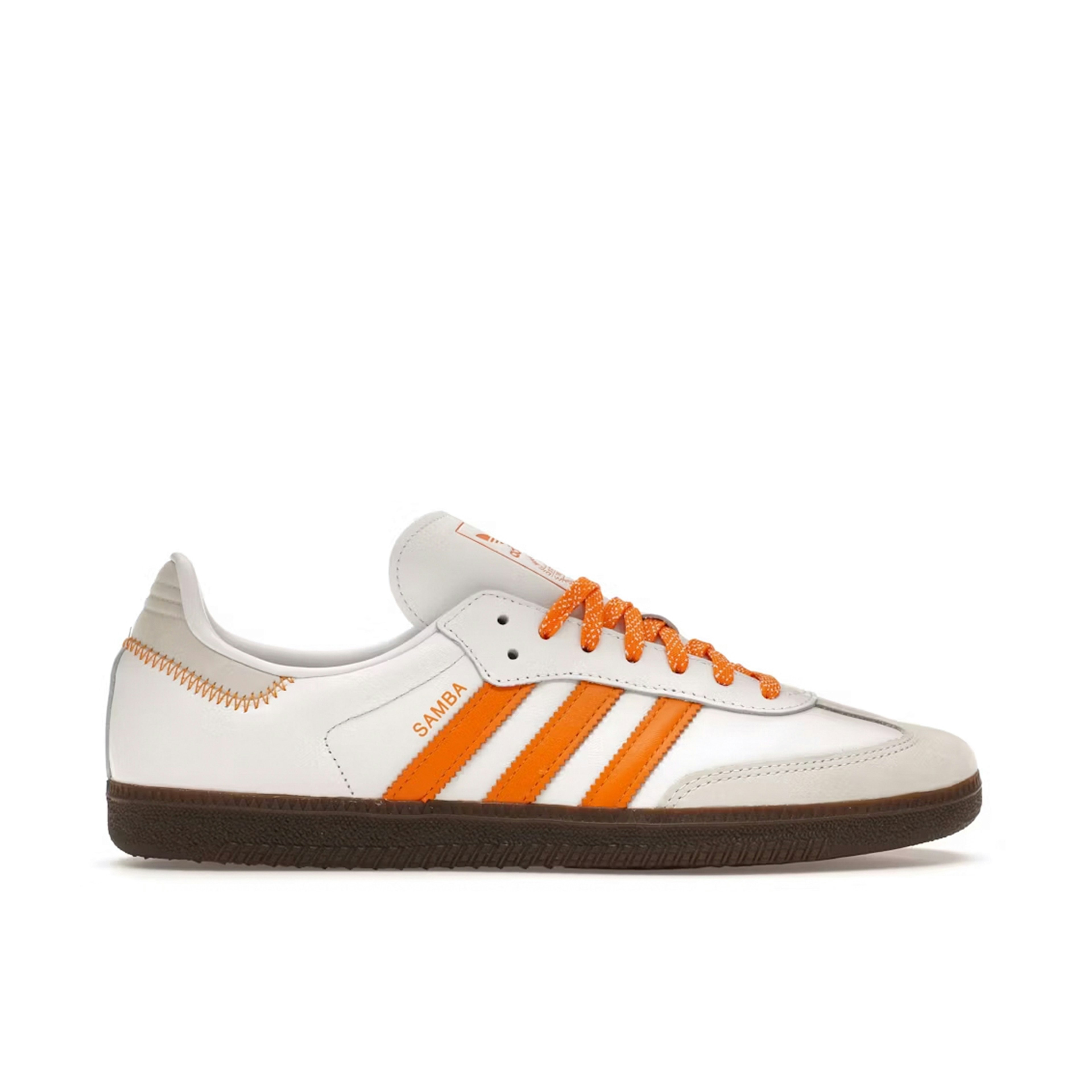 Adidas Samba OG Cloud White Orange Womens | IE6521 | Laced