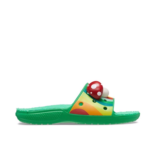 Crocs Classic Slide Zen Garden Terry Cloth | 208911-3E8 | Laced