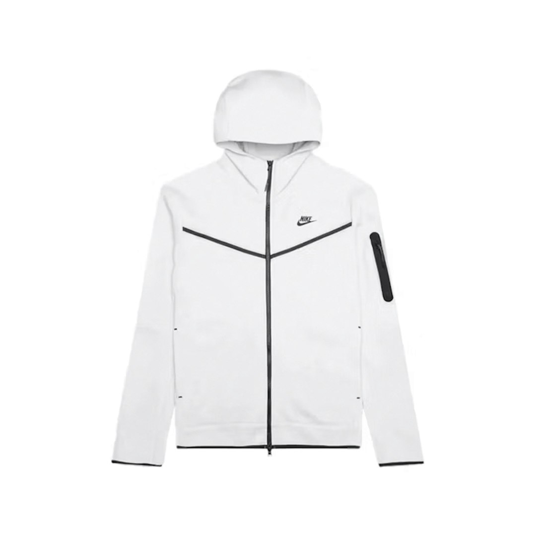 Nike Sportswear Tech Fleece Full-Zip Hoodie Phantom Black | CU4489-030 ...