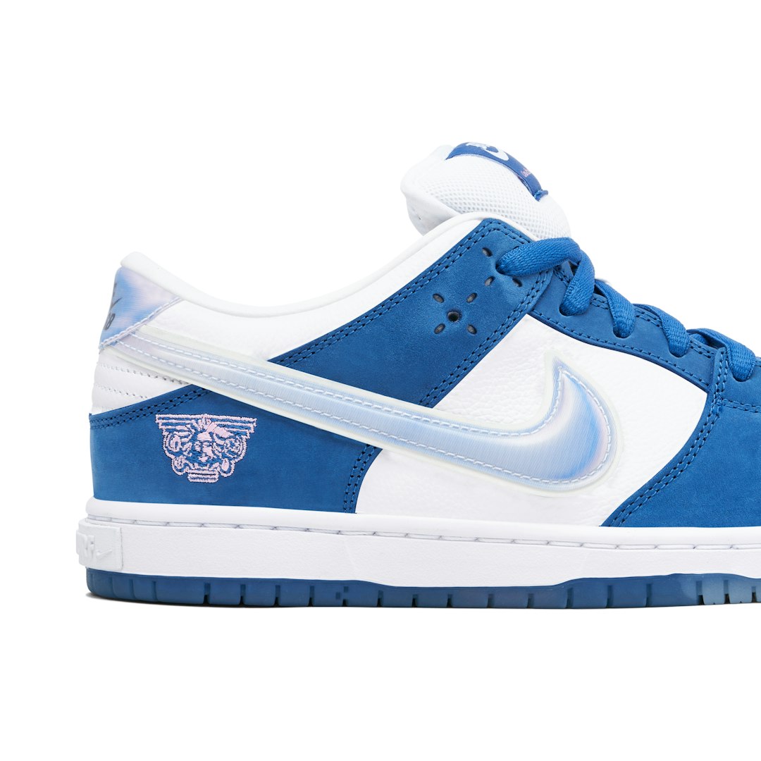 Nike SB Dunk Low x Born x Raised White Blue | FN7819-400 | Laced
