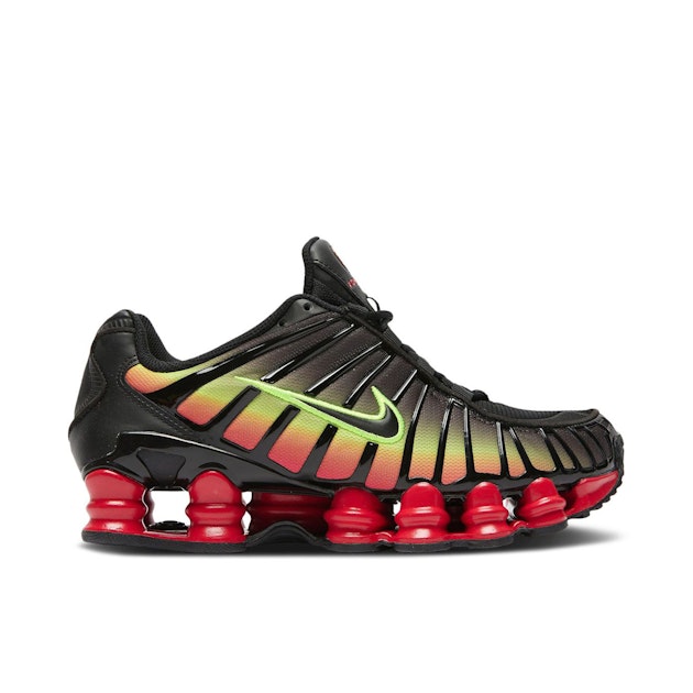 Nike Shox TL Volt Fire Red Womens | HJ9609-001 | Laced