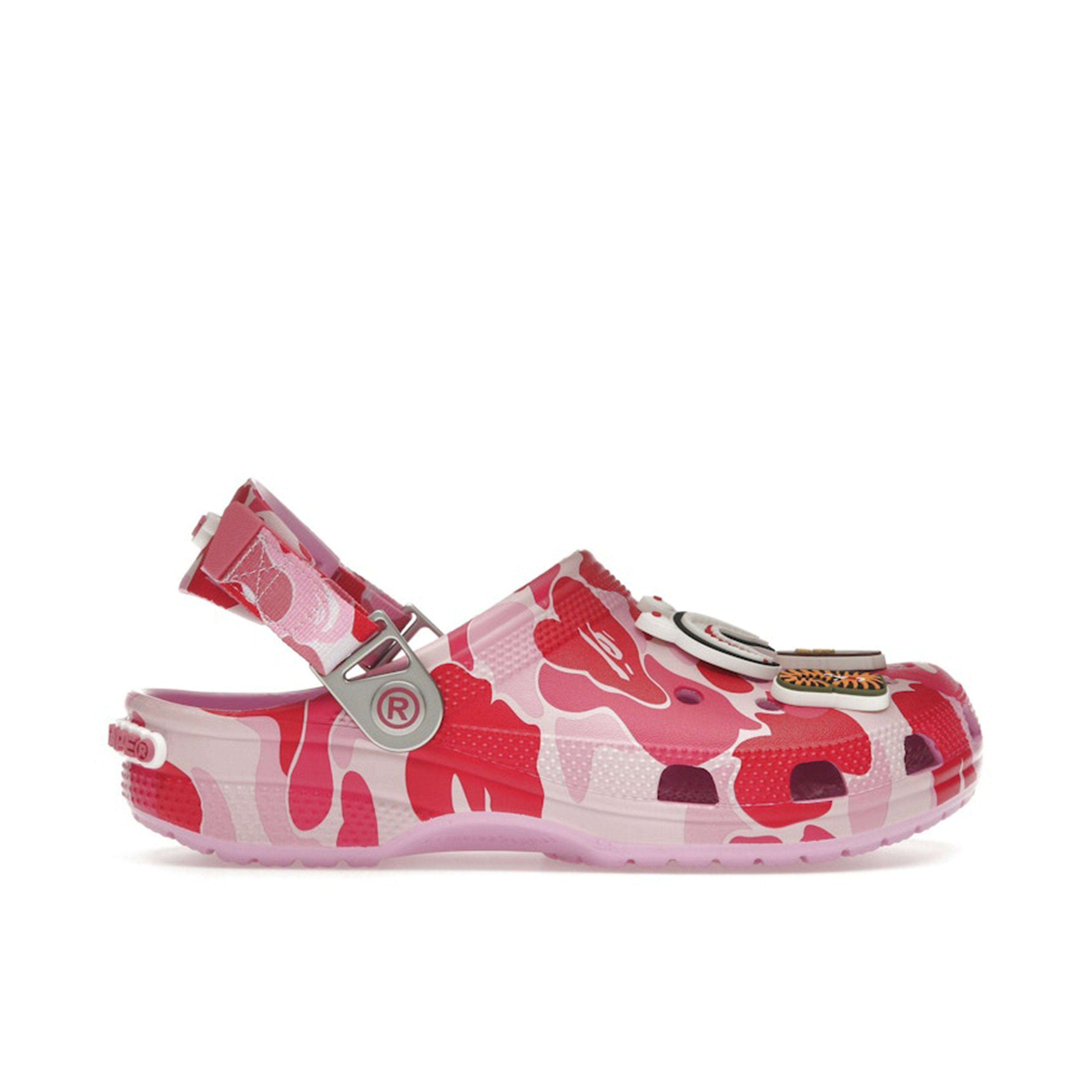 Crocs Classic Clog A Bathing Ape ABC Camo Pink | 209627-6I2 | Laced