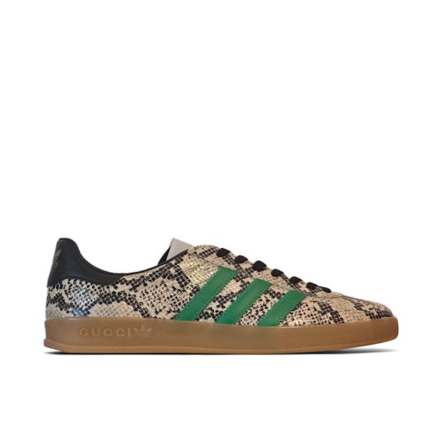 Adidas x Gucci Gazelle Python Print