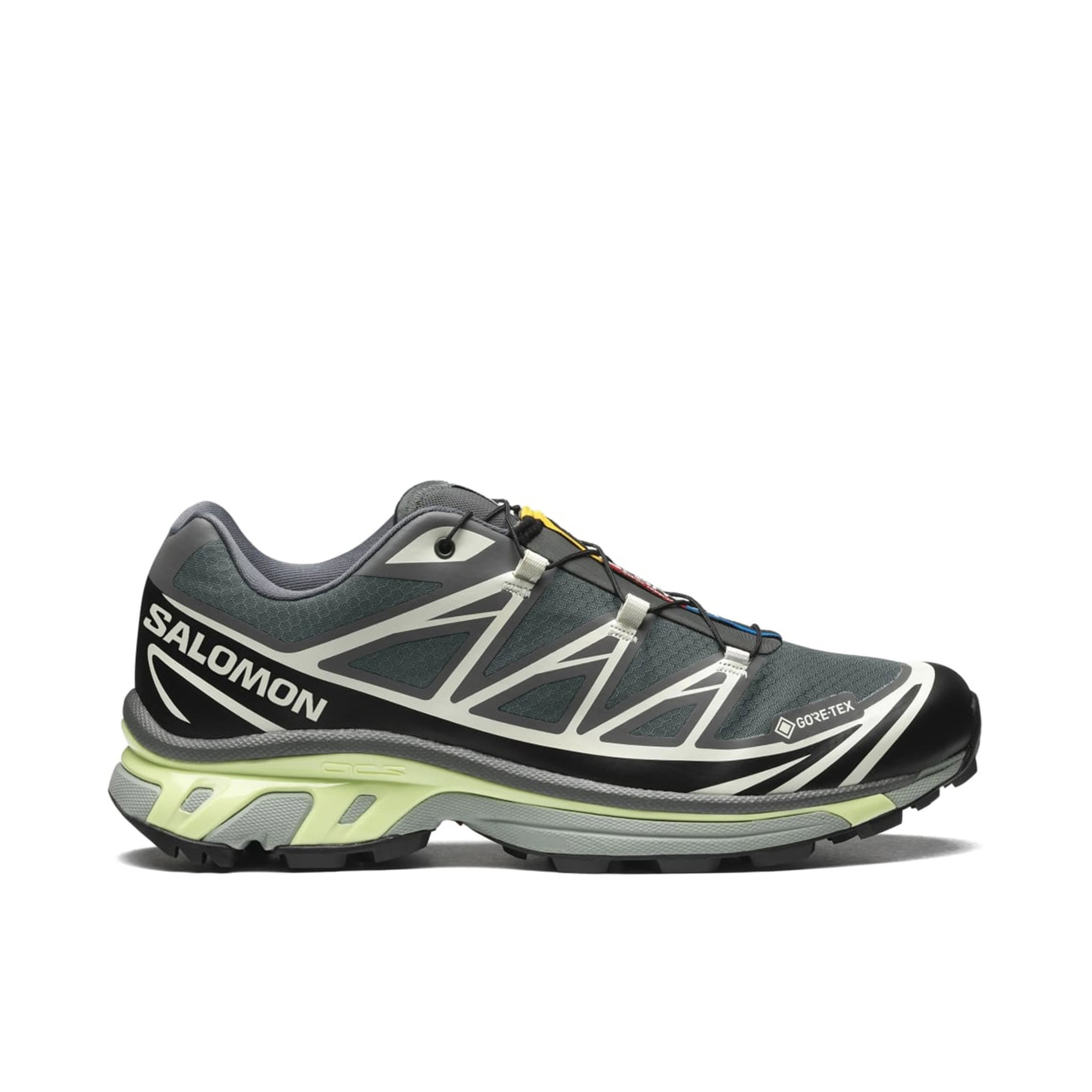 Salomon XT-6 Gore-Tex Black Lime Cream | L47581300 | Laced