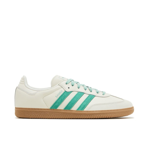 Adidas Samba Off White Court Green Womens | JI3906 | Laced