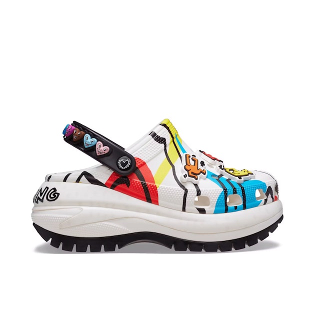 Crocs Classic Mega Crush Clog Keith Haring | 209822-001 | Laced