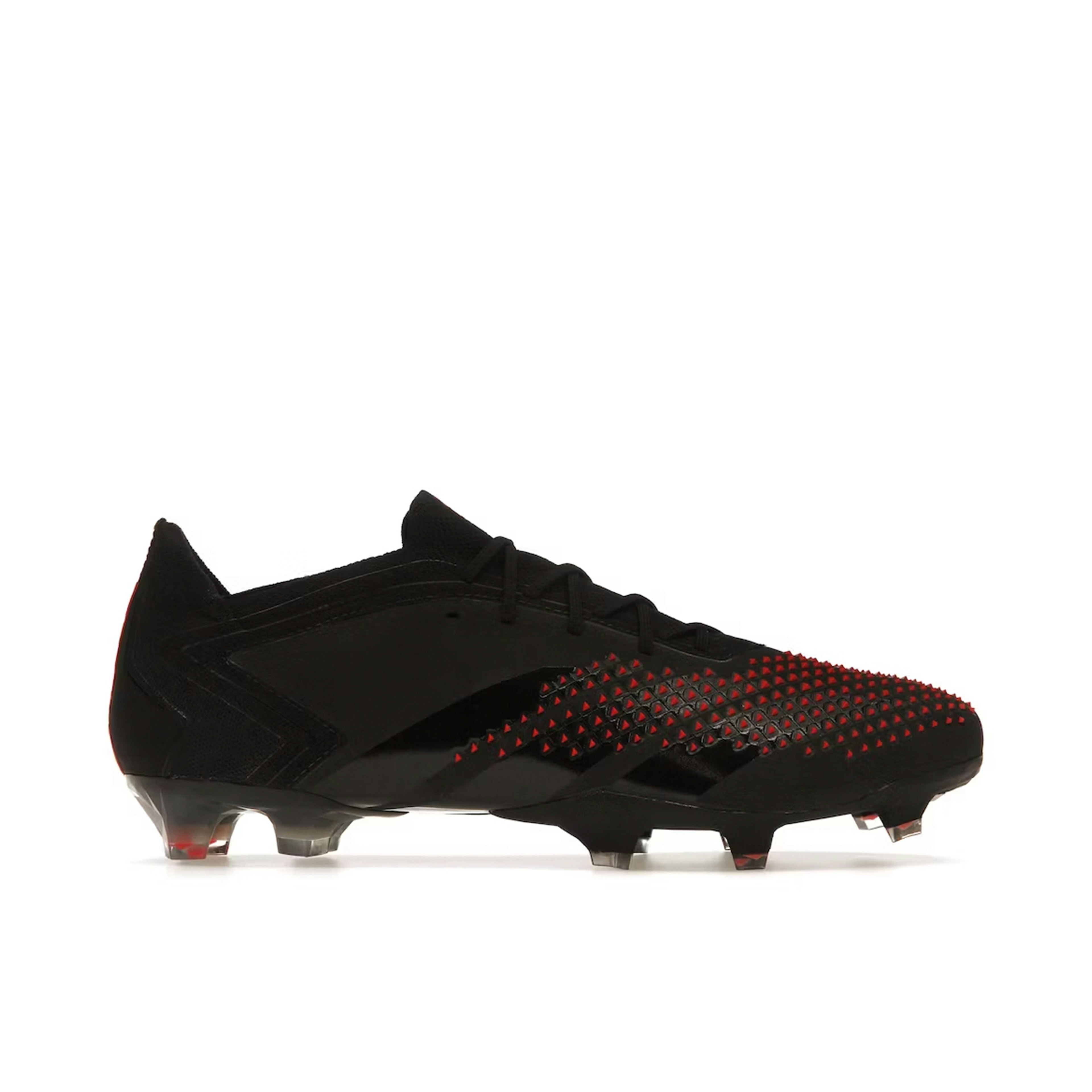 Adidas Predator Accuracy Lux.1 L FG Prada Black Solar Red | ID9303 | Laced