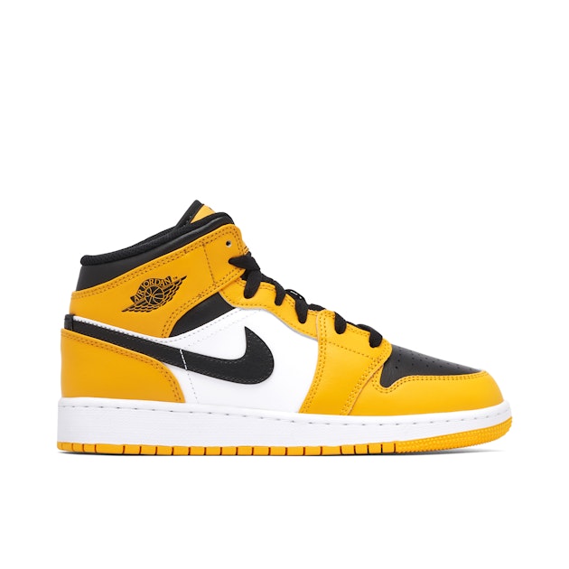 Air Jordan 1 Mid Reverse Yellow Toe GS | 554725-701 | Laced