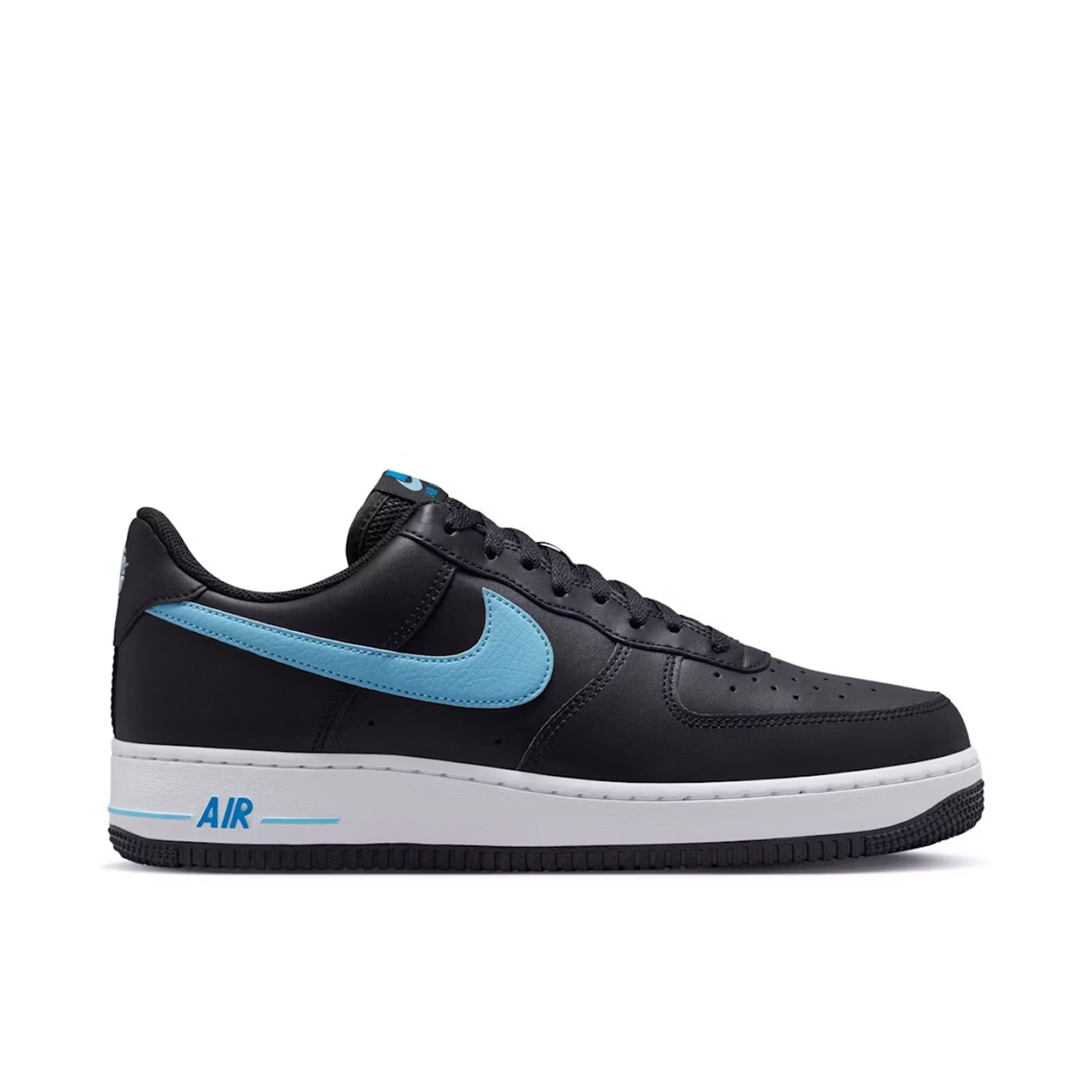 Nike Air Force 1 '07 Low Black University Blue | HF3839-001 | Laced