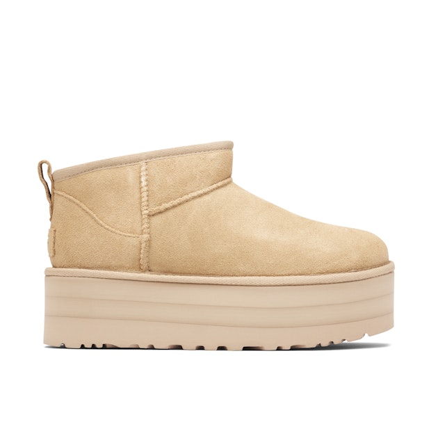 UGG Classic Ultra Mini Platform Brown Driftwood Womens | 1135092-DRI ...