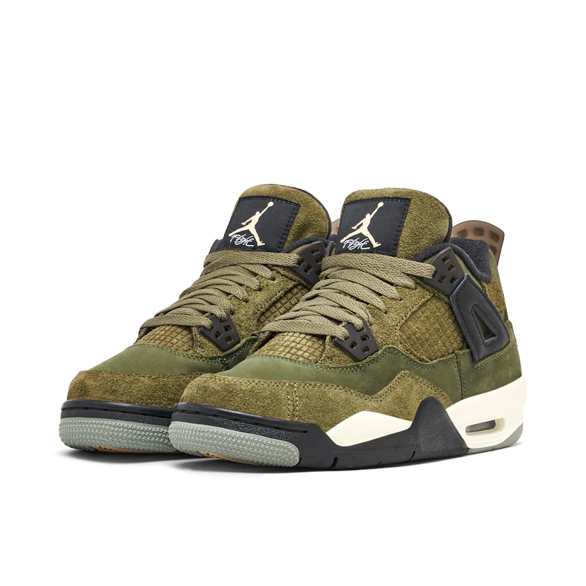 Air Jordan 4 Craft Olive GS | FB9928-200 | Laced