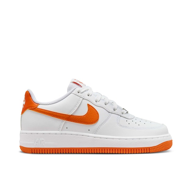 Nike Air Force 1 Low White Safety Orange GS | FV5948-113 | Laced