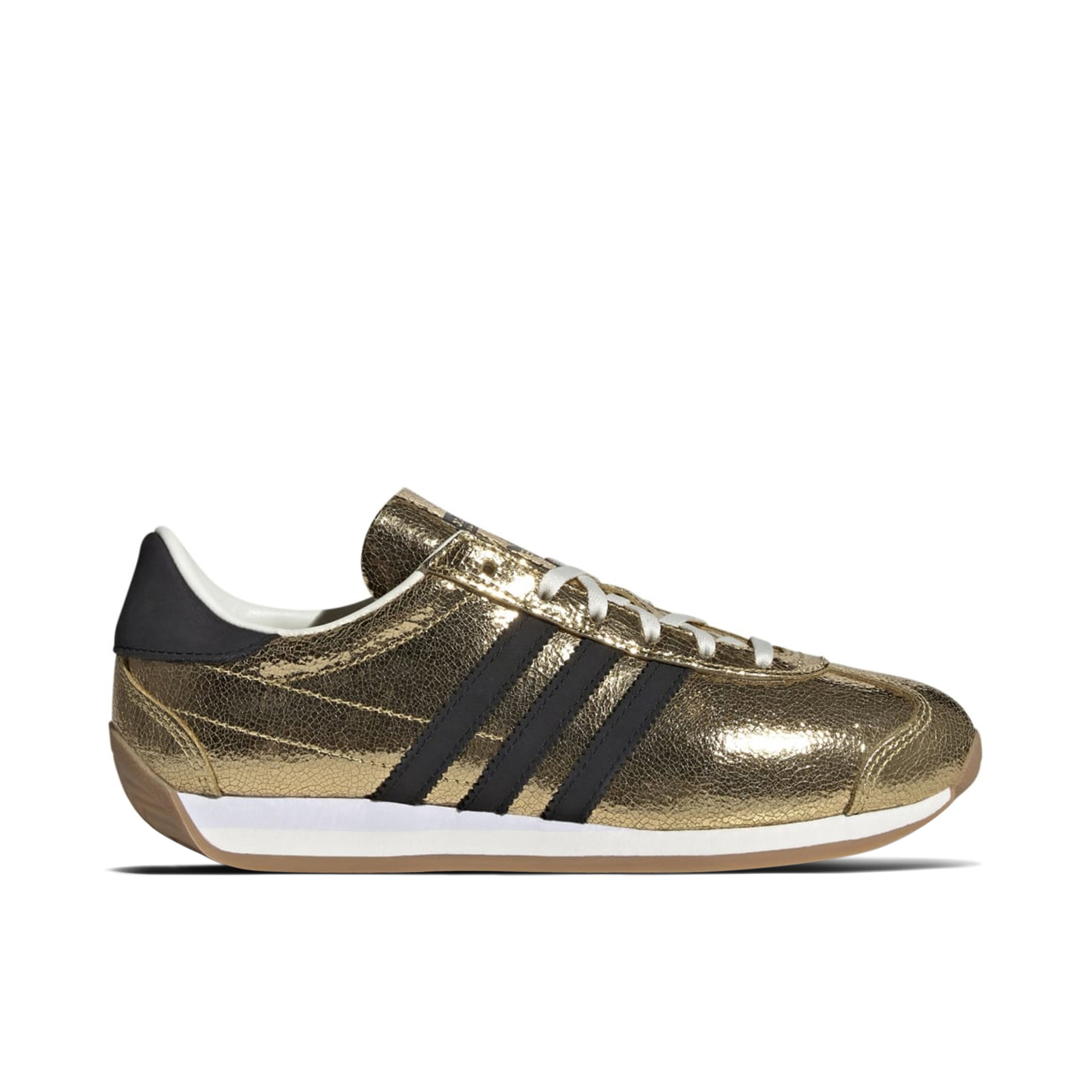 Adidas Country OG Gold Metallic Black Womens | JQ5110 | Laced