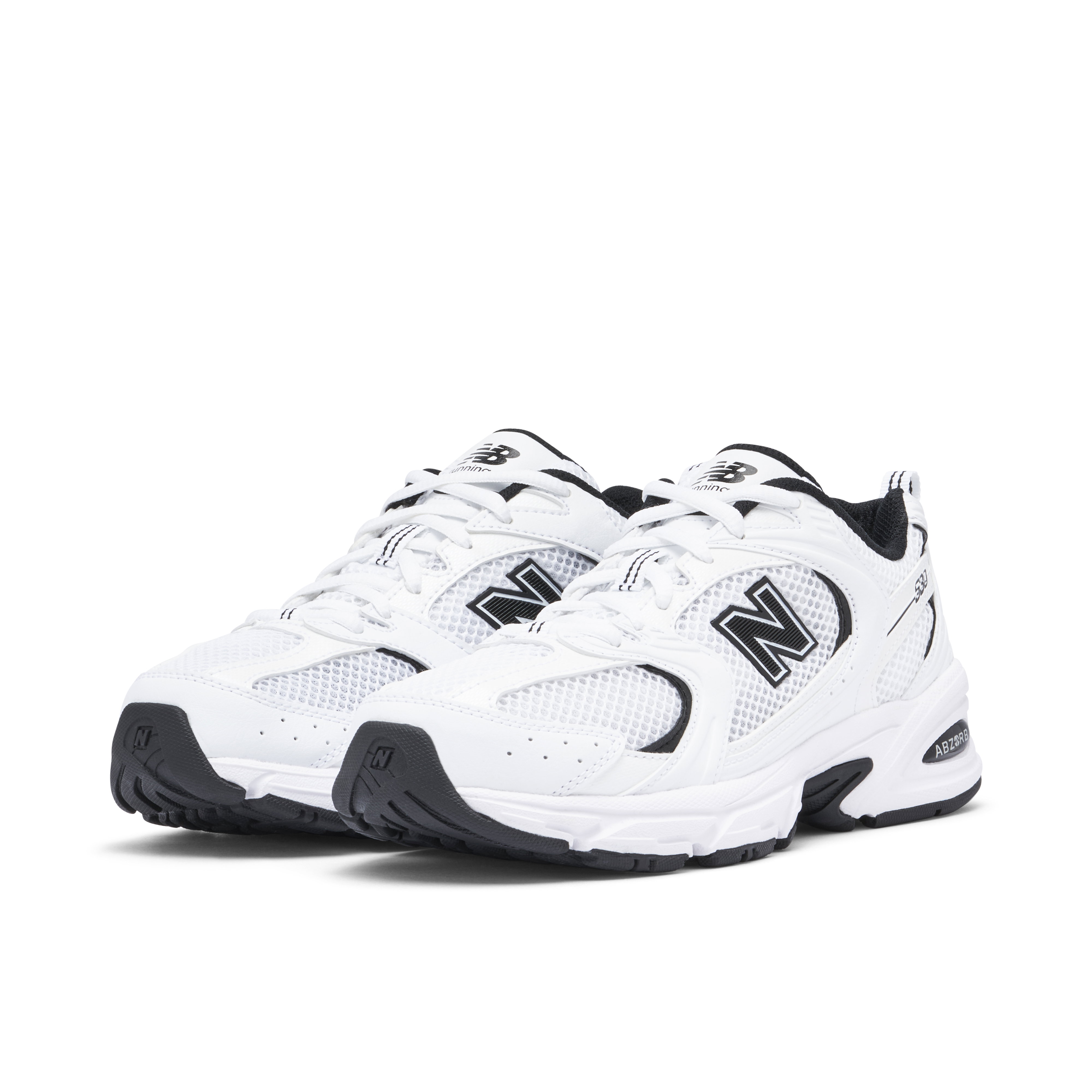 New Balance 530 White Black | MR530EWB | Laced