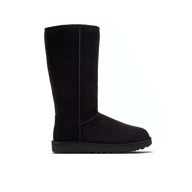 Ugg Classic Tall Ii Boot Black Womens 1016224 Blk Laced