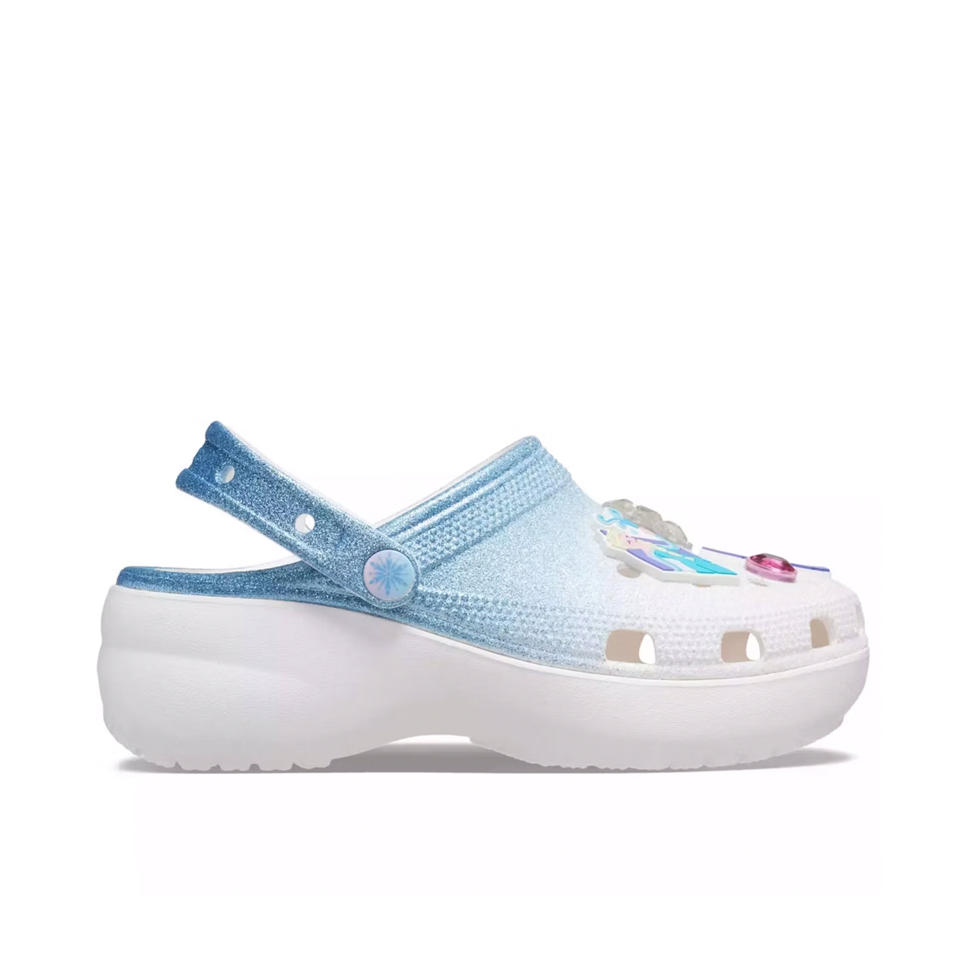 Crocs Classic Platform Clog Disney Frozen Womens | 209358-100 | Laced