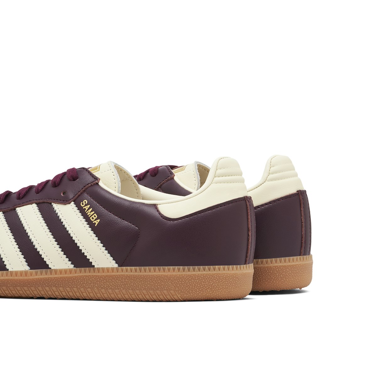 adidas Samba OG Maroon Cream Womens | ID0477 | Laced