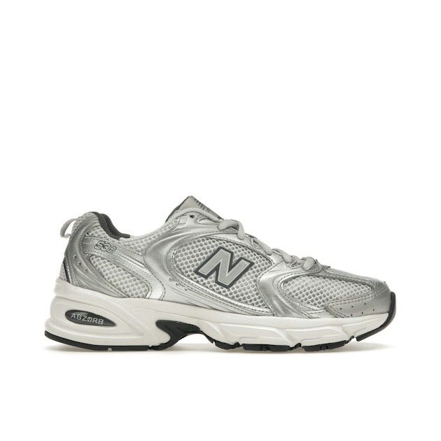 New Balance 530 Grey Matter Silver Metallic | MR530LG | Laced