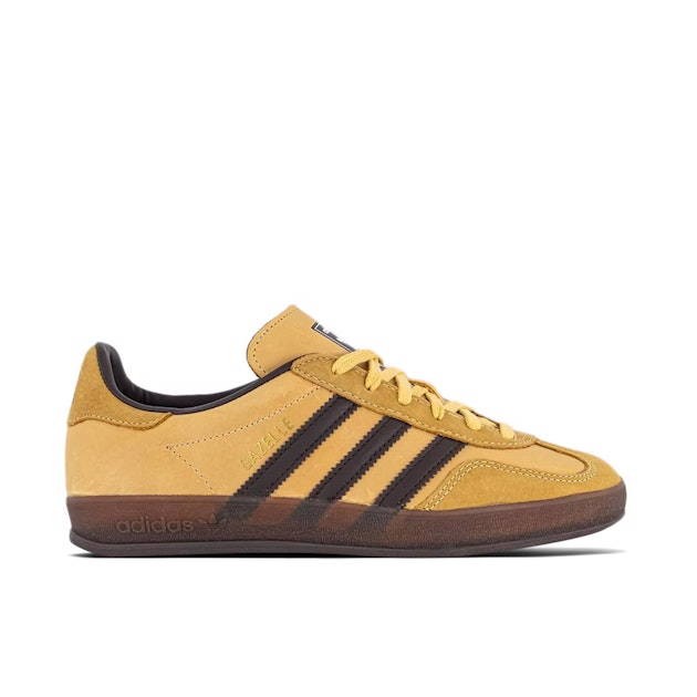 Adidas Gazelle Indoor Oat Dark Brown Womens | IH4771 | Laced