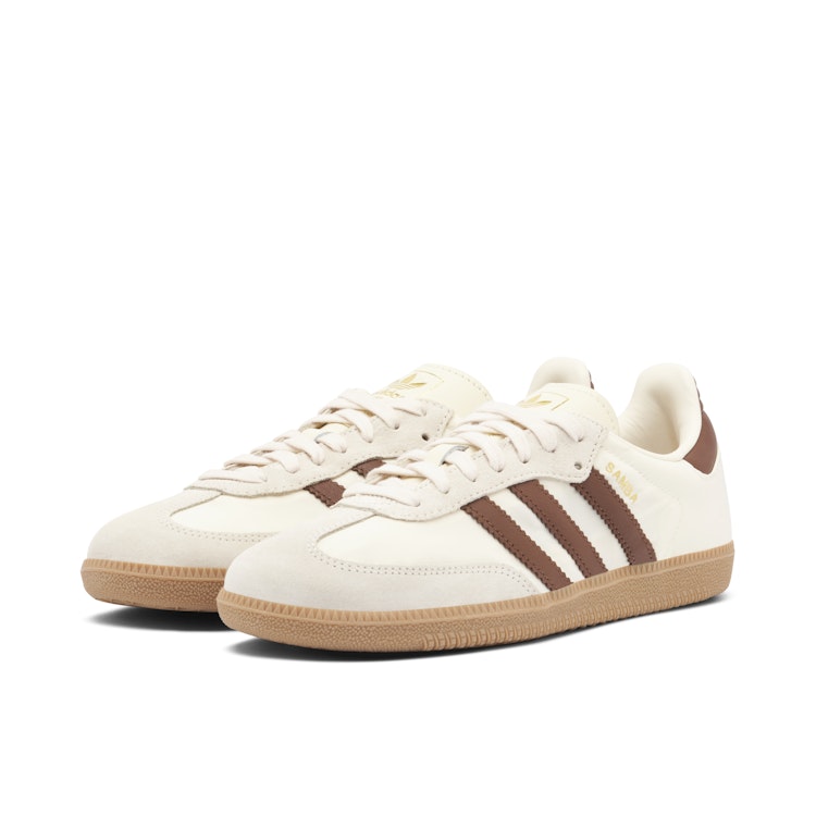 Adidas Samba OG Cream White Preloved Brown | ID1447 | Laced