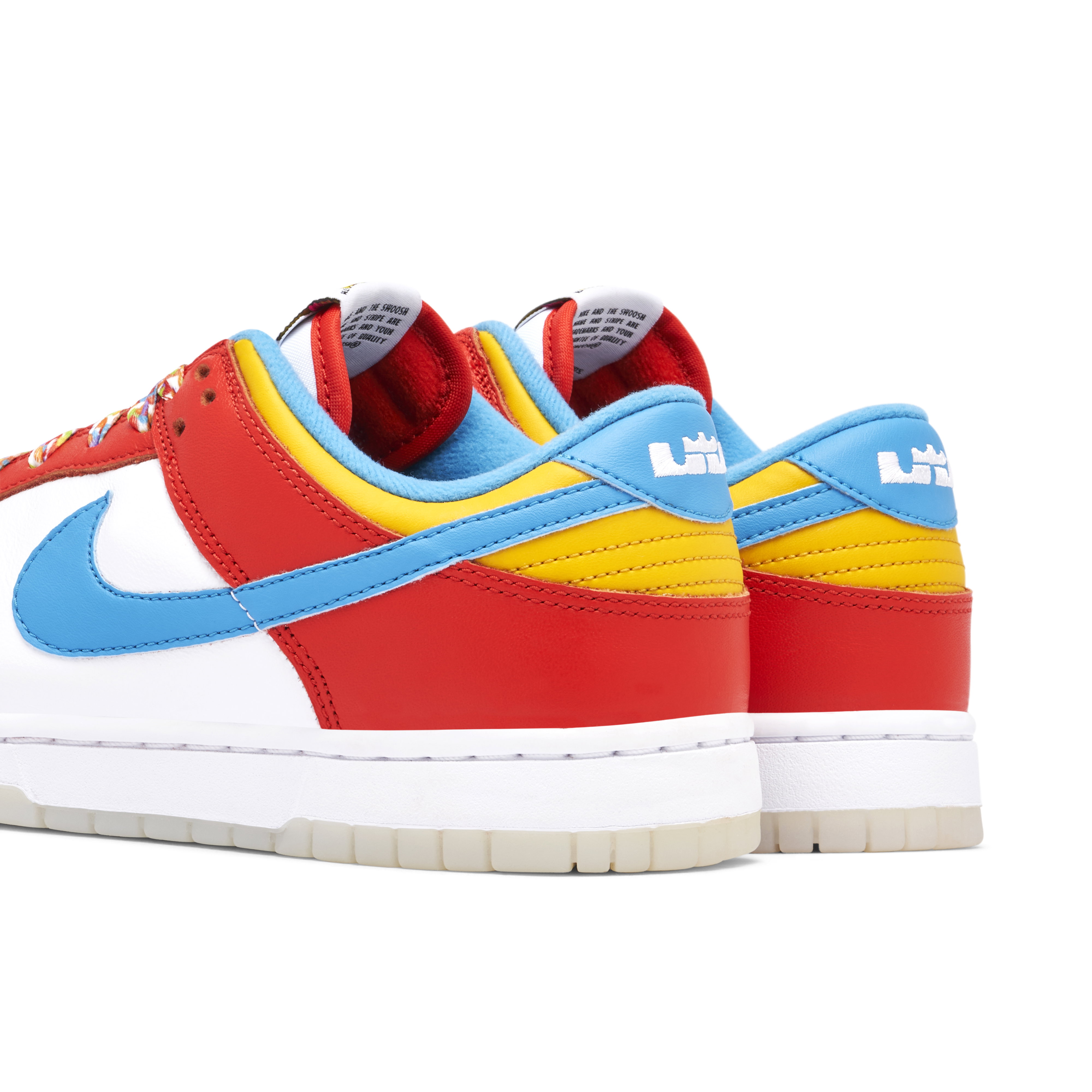 Nike Dunk Low x LeBron Fruity Pebbles | DH8009-600 | Laced