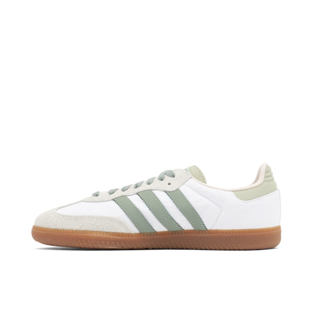 Adidas Samba OG Cloud White Silver Green Putty Mauve | ID0492 | Laced