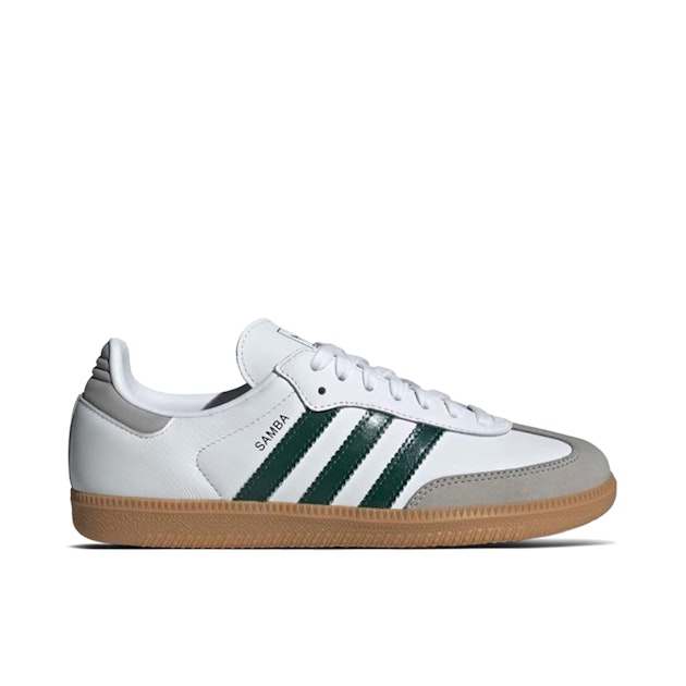 Adidas Samba OG White Collegiate Green Gum Womens | JI2724 | Laced