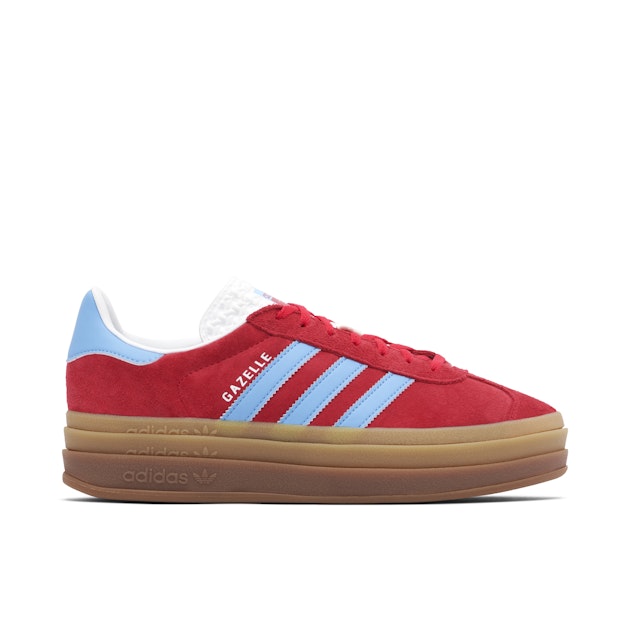 adidas Gazelle Bold Active Pink Semi Blue Womens | IE0421 | Laced