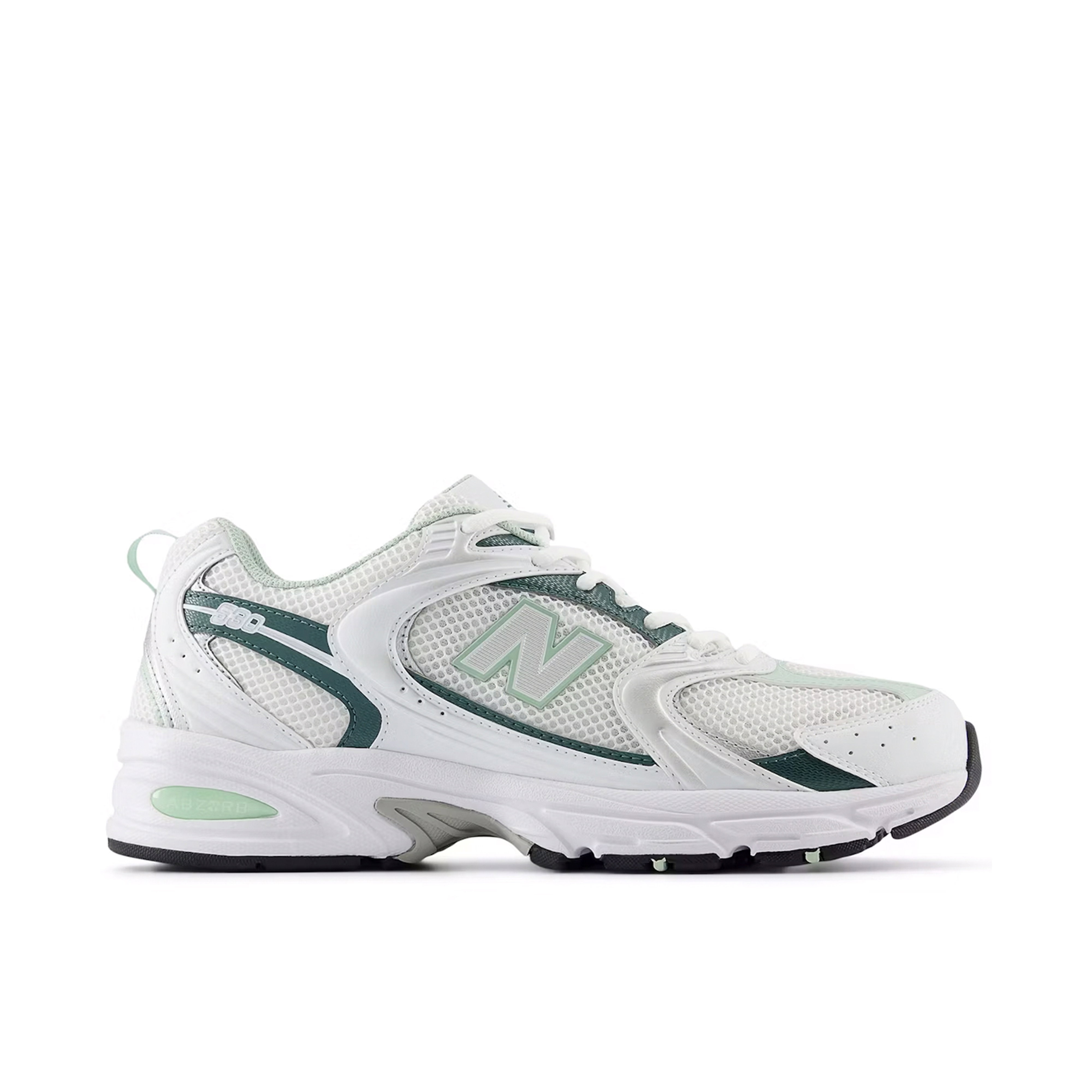 New Balance 530 White New Spruce | MR530RB | Laced