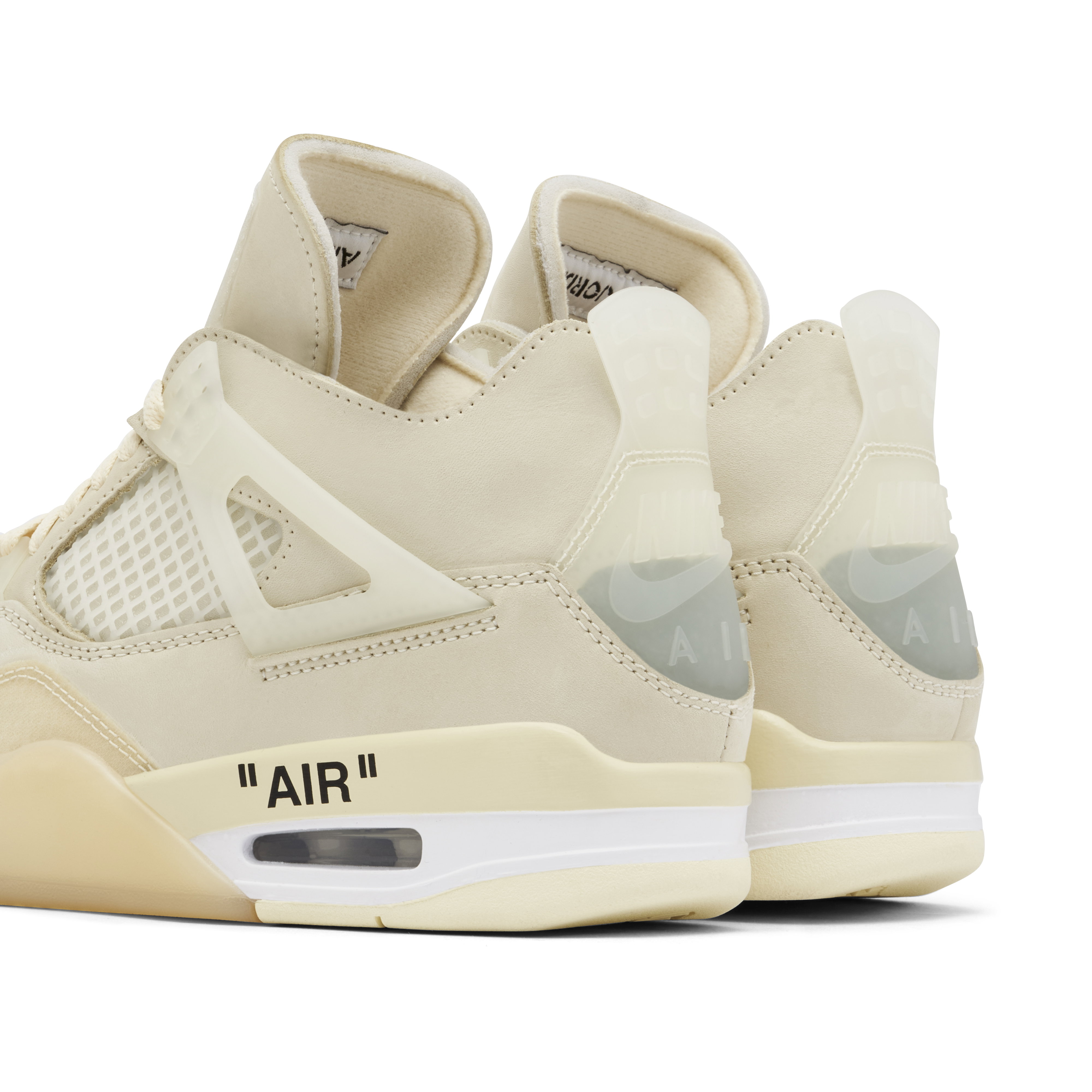 Air Jordan 4 Retro Off-White Sail Womens | CV9388-100 | Laced