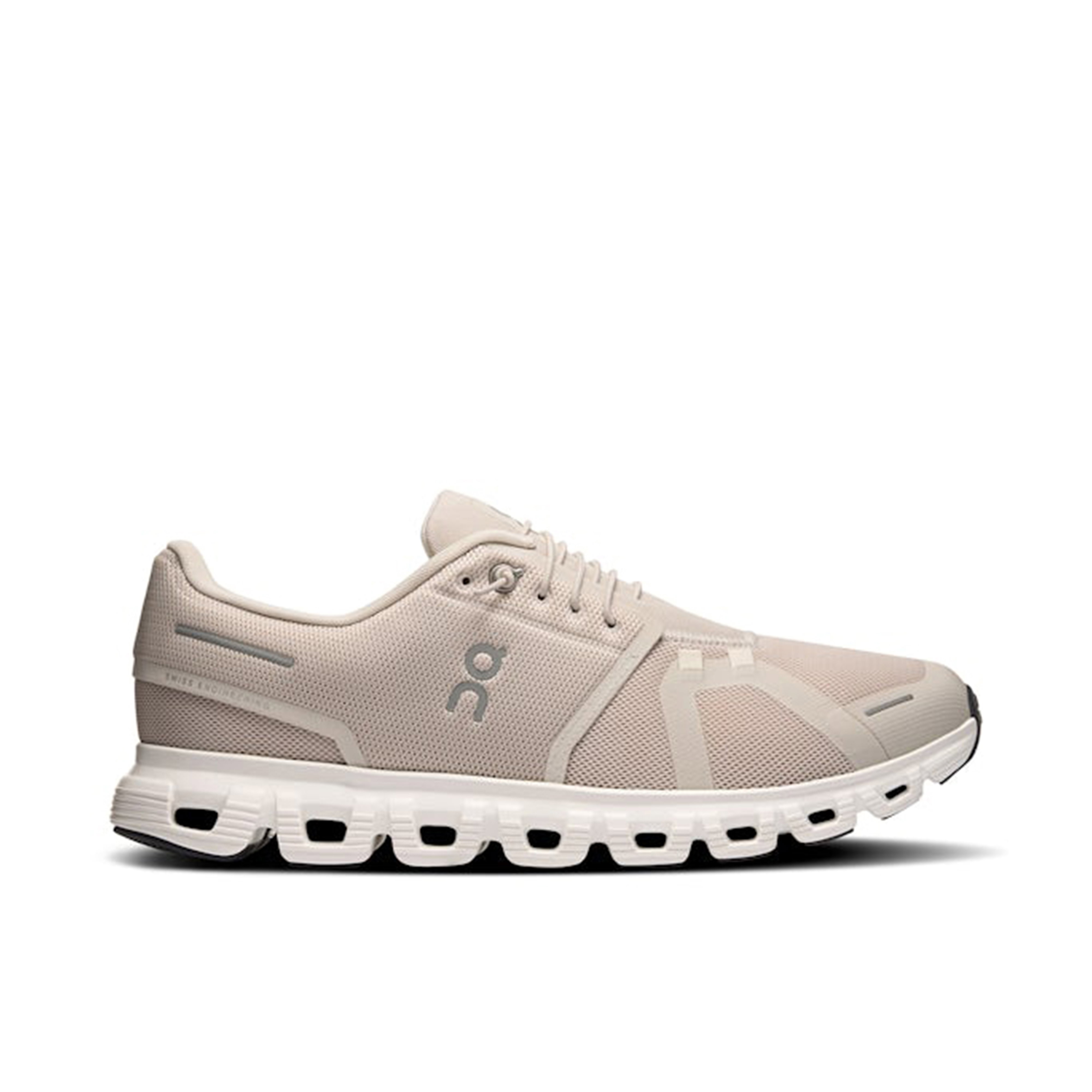 On Running Cloud 6 Pearl White | 3MF10070755 | Laced