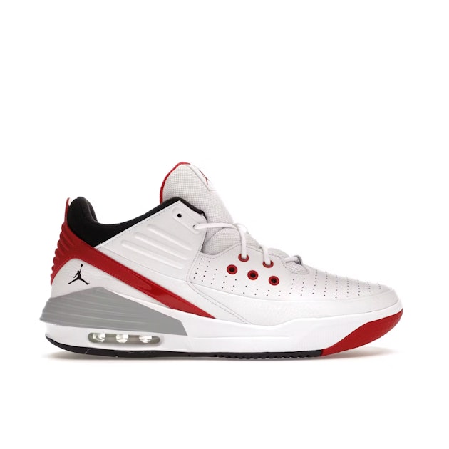 Air Jordan Max Aura 5 White Varsity Red | DZ4353-101 | Laced