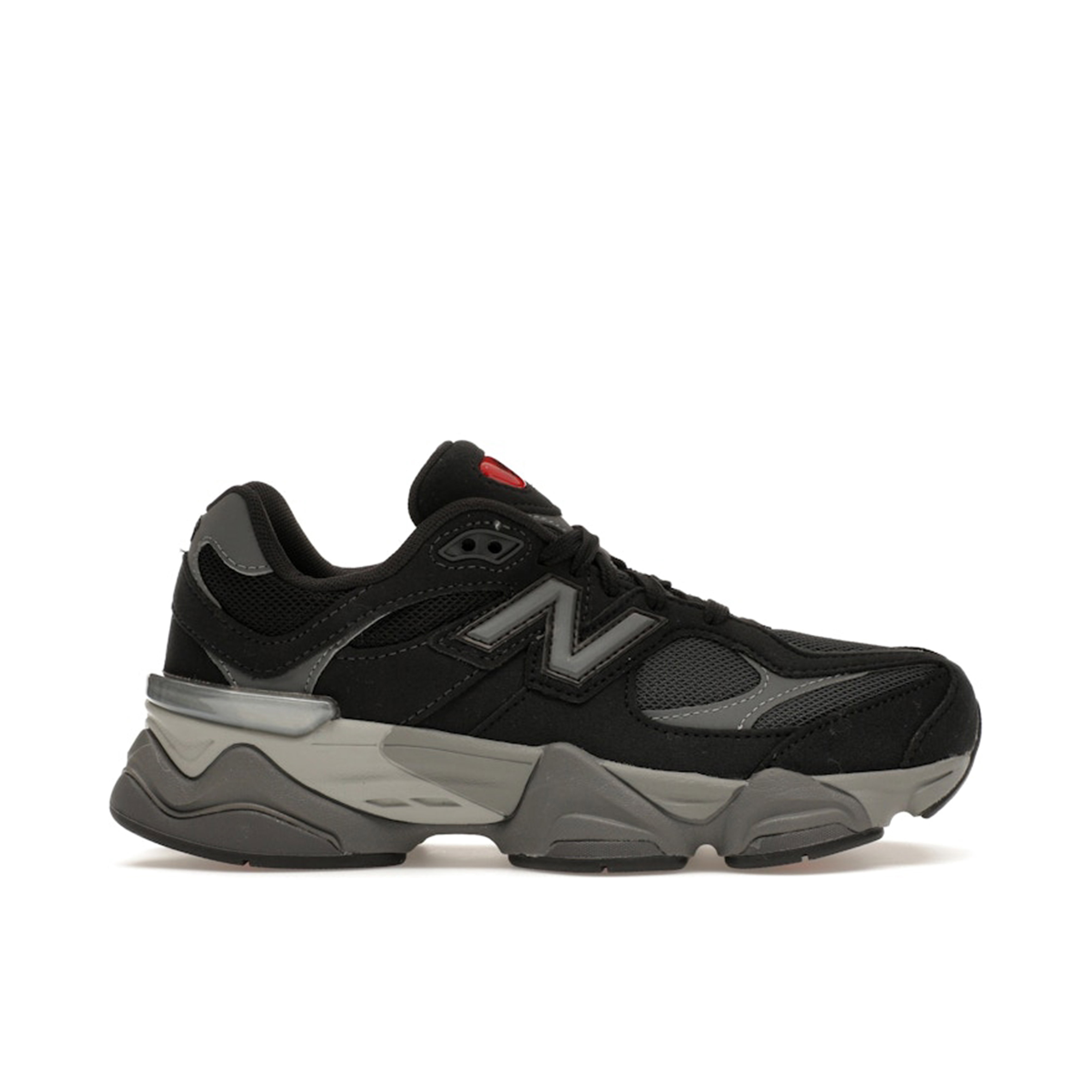 New Balance 9060 Black Grey GS | GC9060BK | Laced