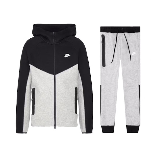 Nike Sportswear Tech Fleece Windrunner Full Zip Hoodie & Joggers Set ...